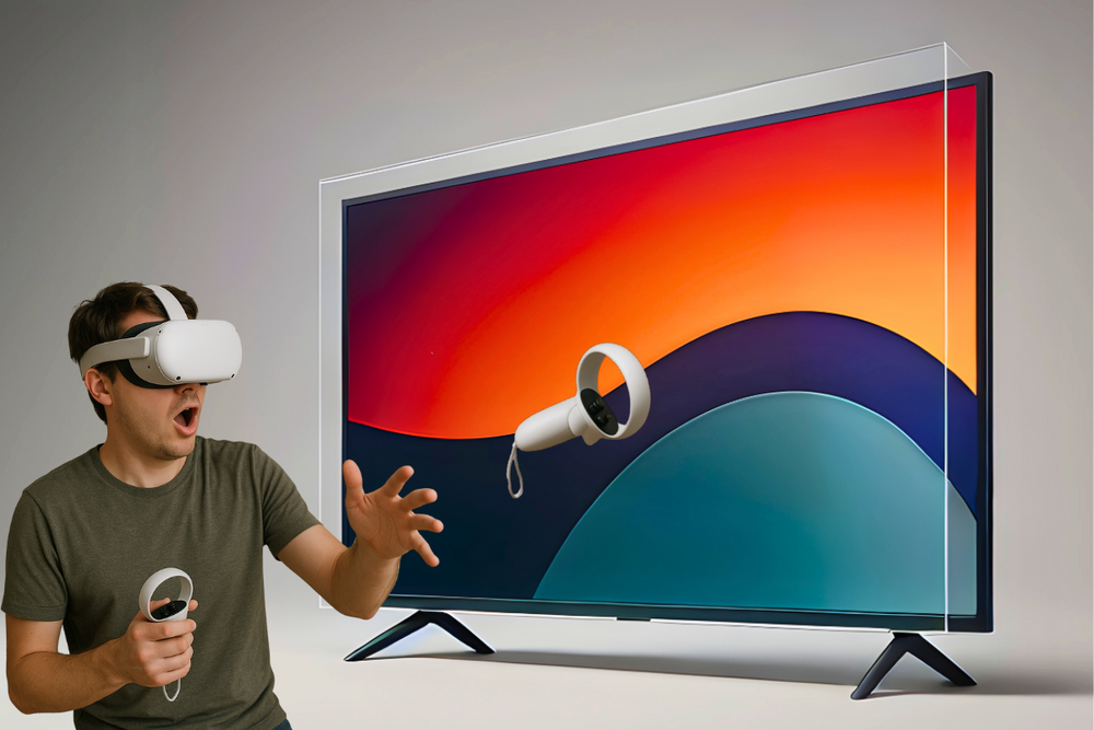 TV Screen Protector -protect your TV now from accidental impact damage